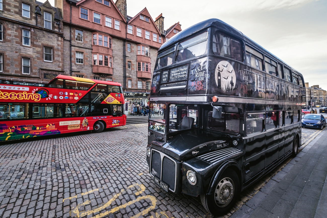 Ghost Bus v Edinburghu - informace a vstupné 2025 | levnocestovani.cz