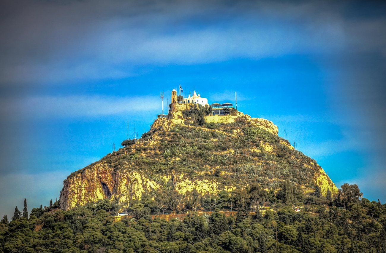 Kopec Lykavittos – průvodce místem 2025 | levnocestovani.cz